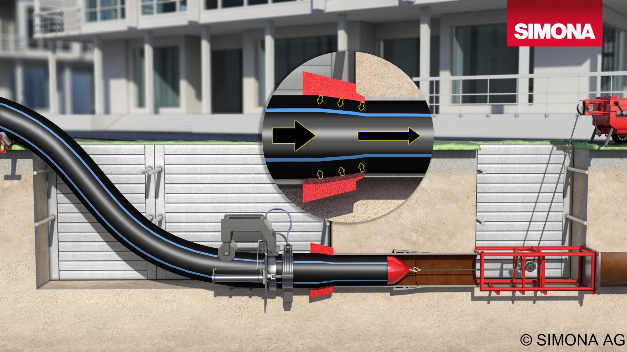 Close-Fit-Lining – Passgenaue Rohrsanierung | RSC Rohrbau & Sanierung GmbH
